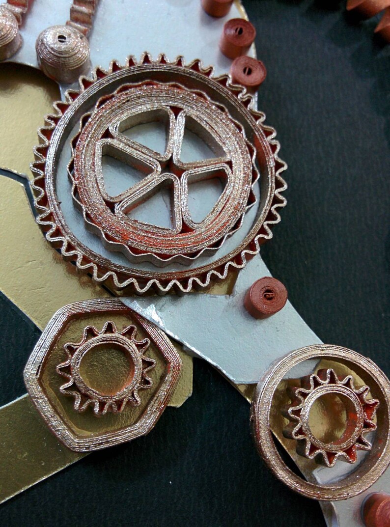 Quilled Steam Punk Pegasus | Etsy