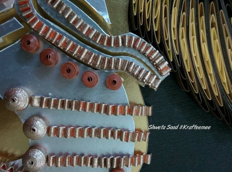 Quilled steam punk Pegasus | Etsy