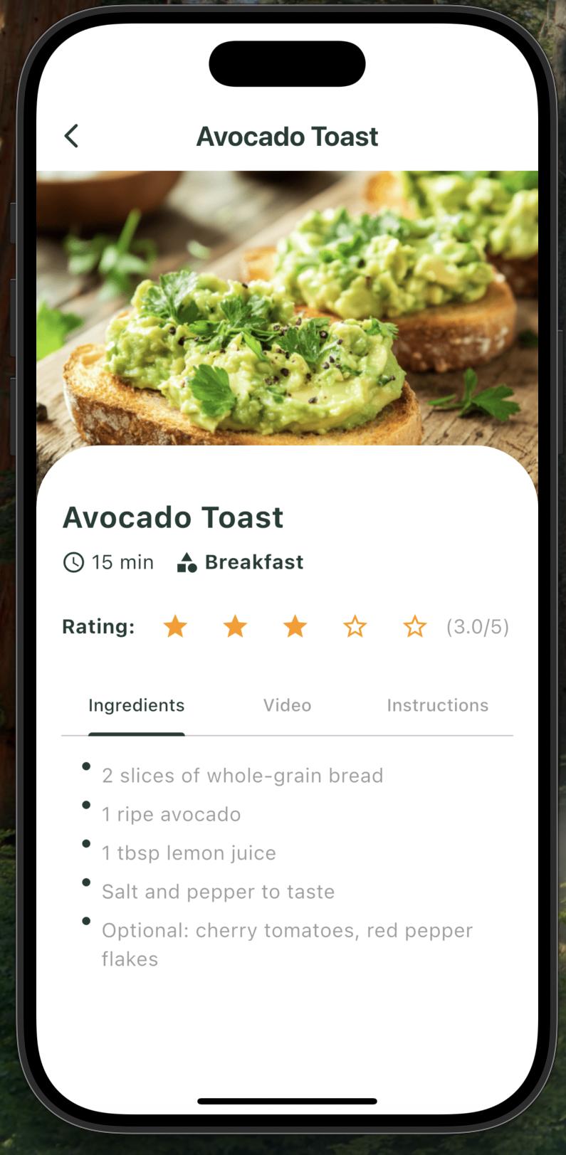 Recipe Flutter App for Ios and Android | Cooking Food Mobile ...