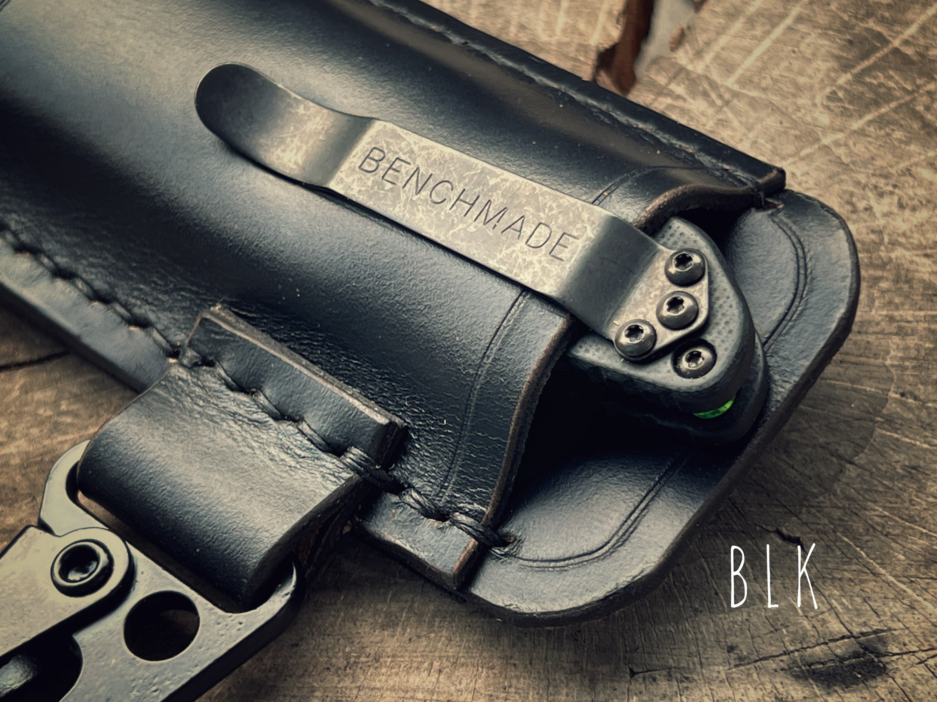 EDC Folding Knife Leather Belt Sheath Knife Sheath - Etsy