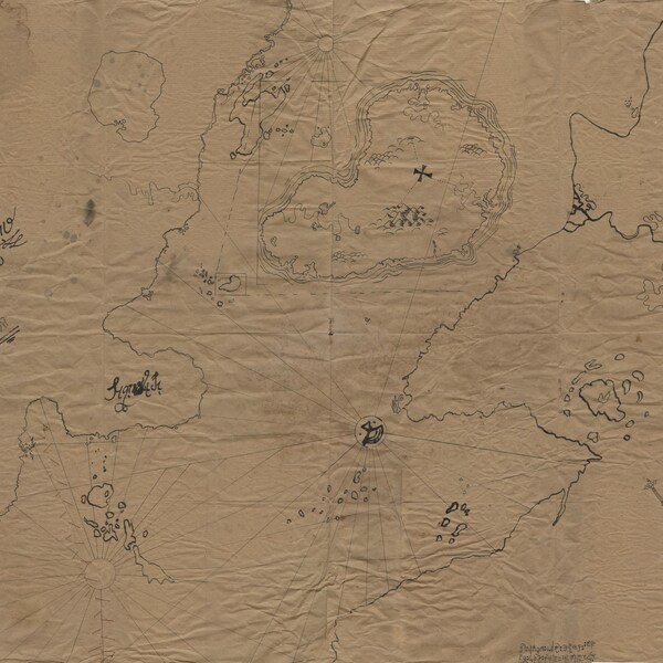 Giant Treasure Map Decor - Etsy