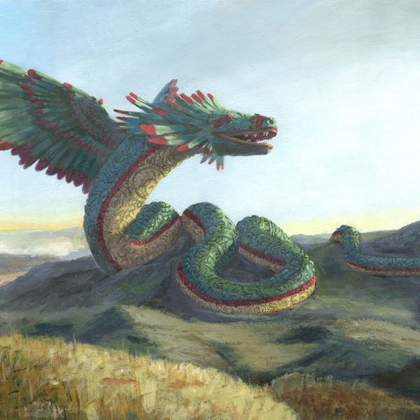 Winged Serpent - Etsy