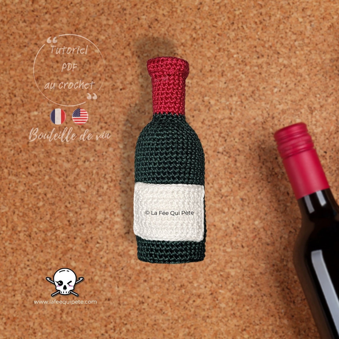 Bottle of Wine / Crochet Pattern / PDF File / French FR and - Etsy