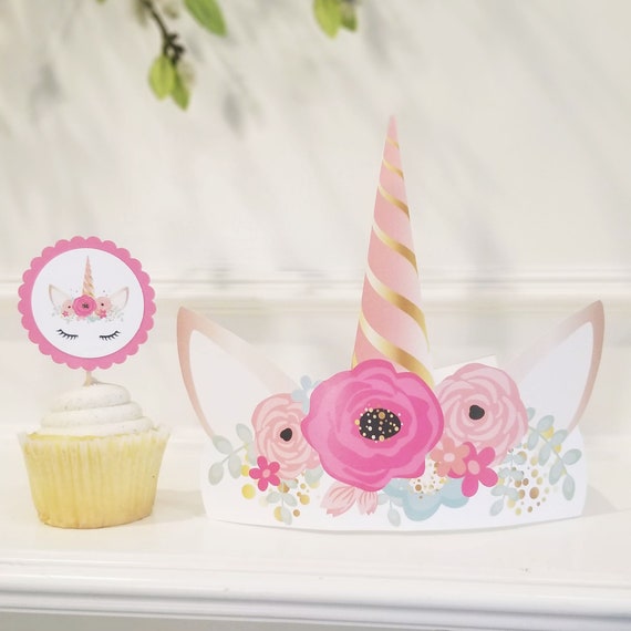 Printable Unicorn Crown | Etsy