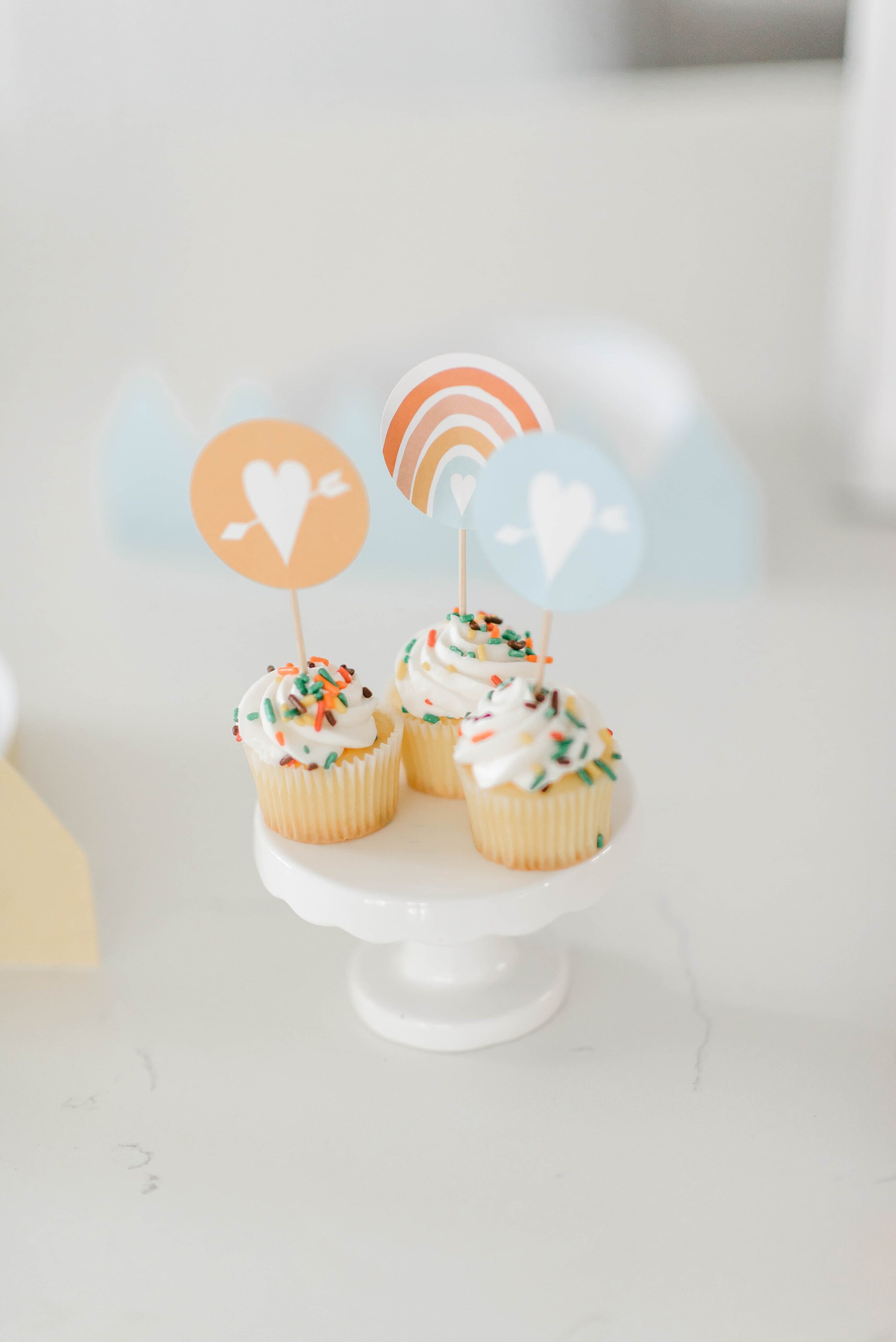 Printable Boho Rainbow Party Suite - Etsy