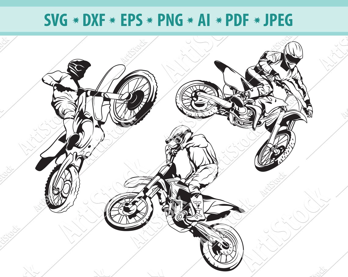 Racer Motorbike Svg Motorcycle Svg Extreme Race Svg - Etsy