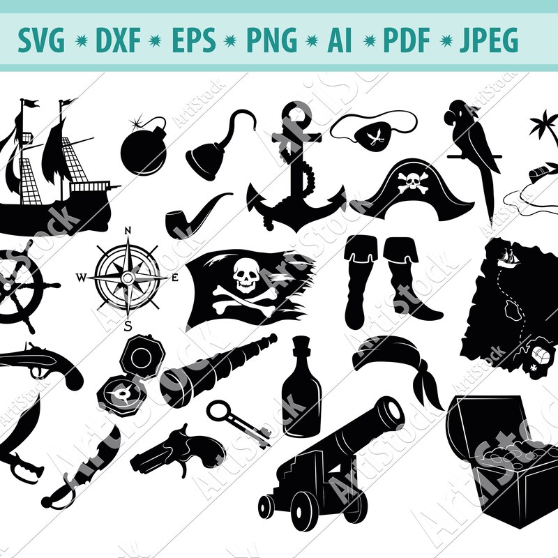 Pirate Vector - Etsy