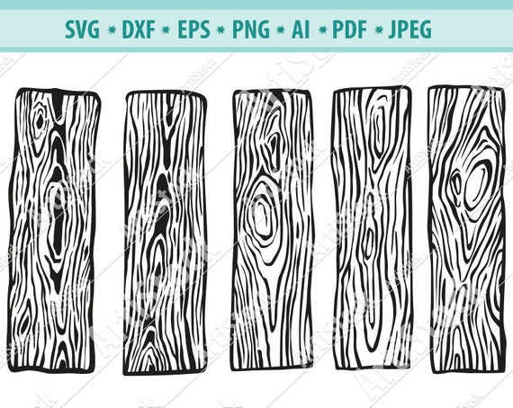 Wood Grain Board Svg Wood Planks Svg Wooden Bars Svg | Etsy