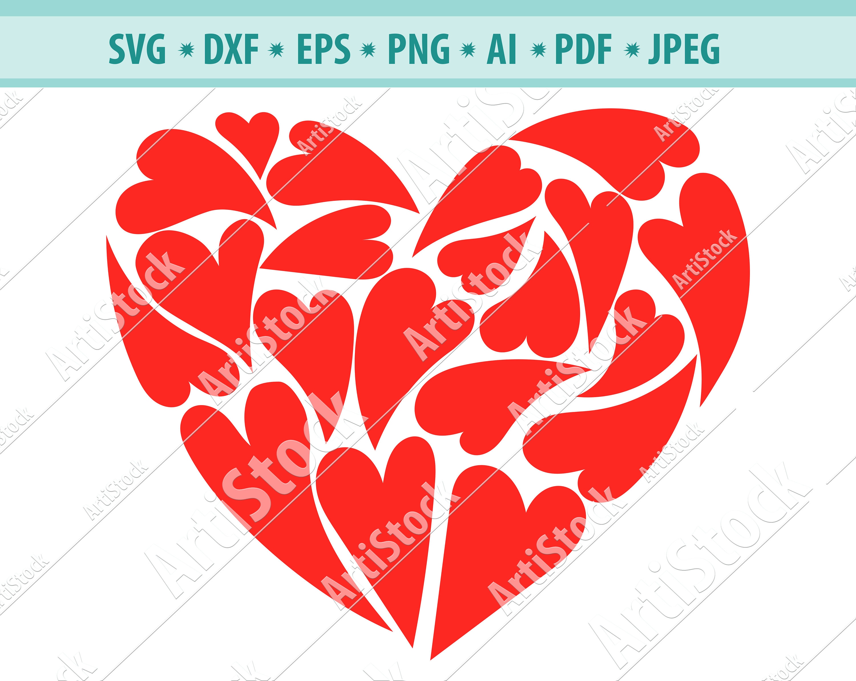 Corazón svg Corazón clipart svg Corazón clipart Corazón - Etsy México