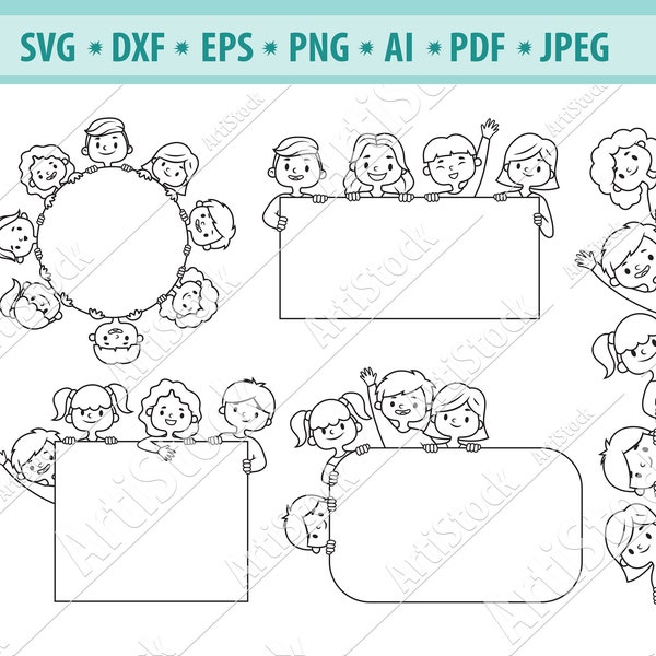 Kids Svg - Etsy
