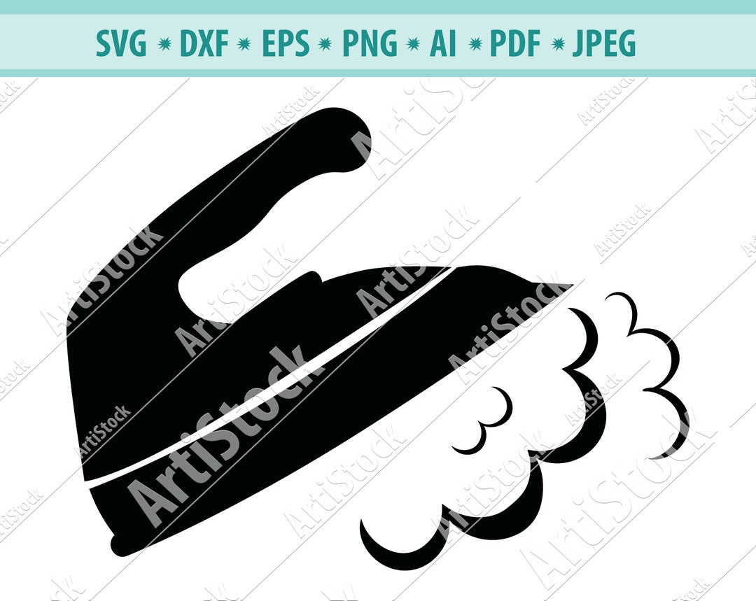 Iron Svg Iron Silhouette Svg Ironing Svg Iron Clipart Iron Svg - Etsy ...
