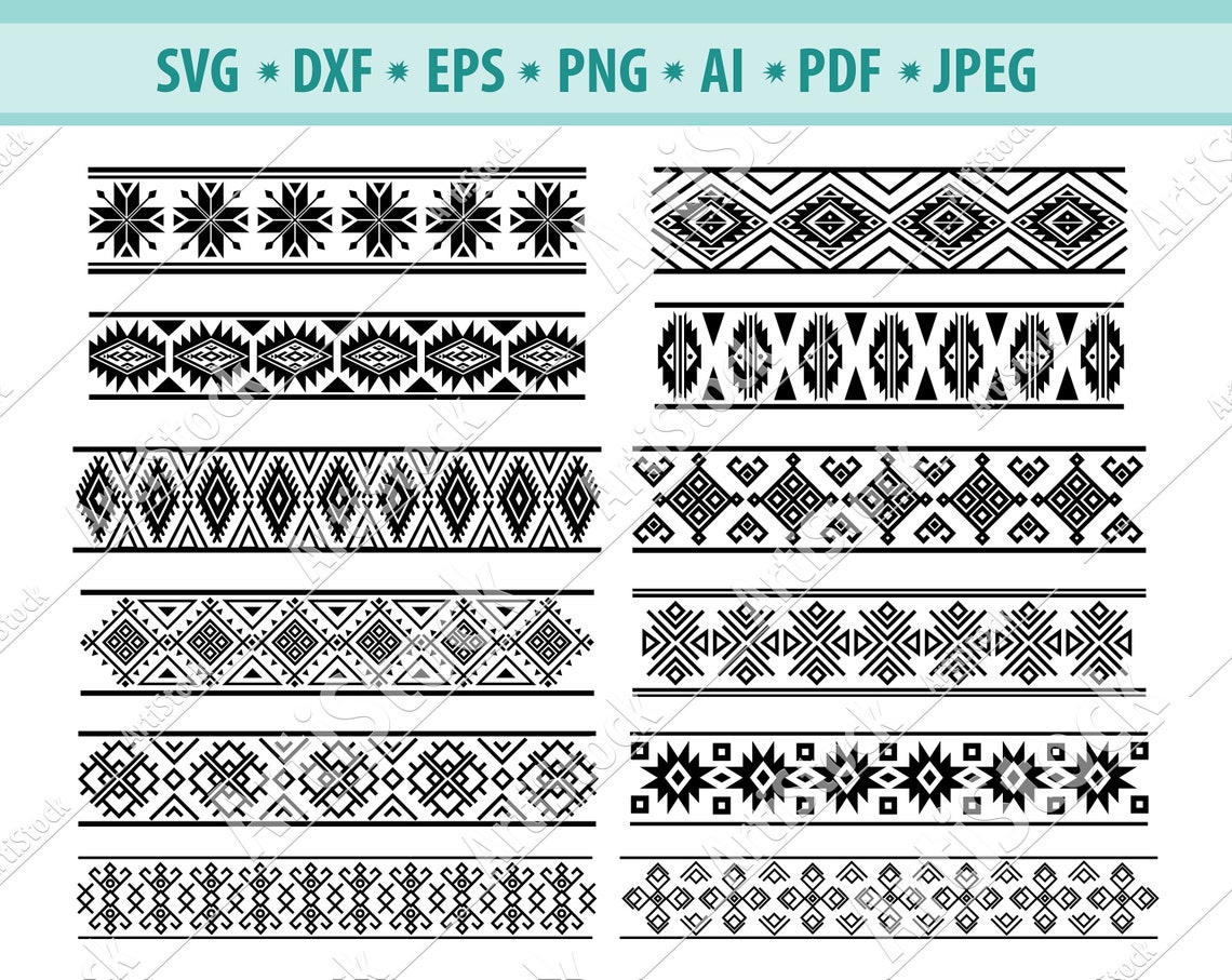 Ethnic Ornament Svg Ethnic Svg File Ethnic Pattern Svg - Etsy