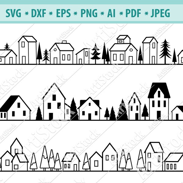 House Svg - Etsy
