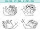 Snails SVG File Slugs SVG Flower Snail Svg Garden Insects - Etsy Canada