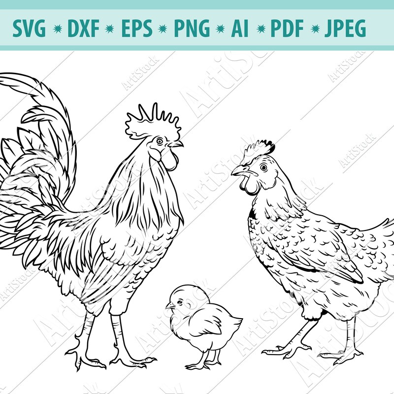 Rooster - Etsy