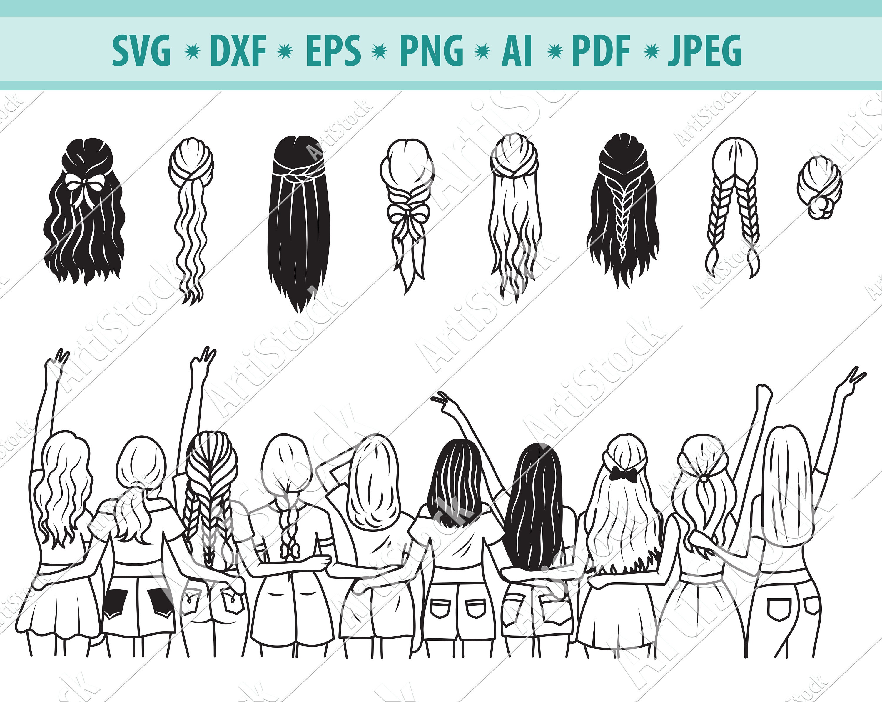 Beste Freunde Svg, Beste Freundinnen Svg, Beste Freundinnen Svg, Beste ...