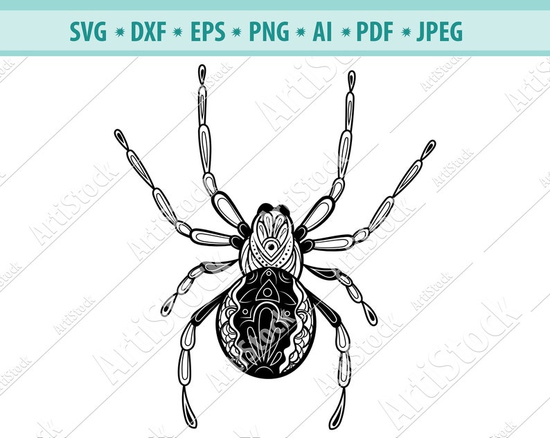 Sculpting & Forming Carving & Whittling Spider Art Spider Svg Mandala ...