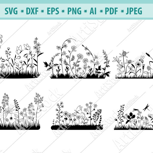 Grow Garden Svg - Etsy