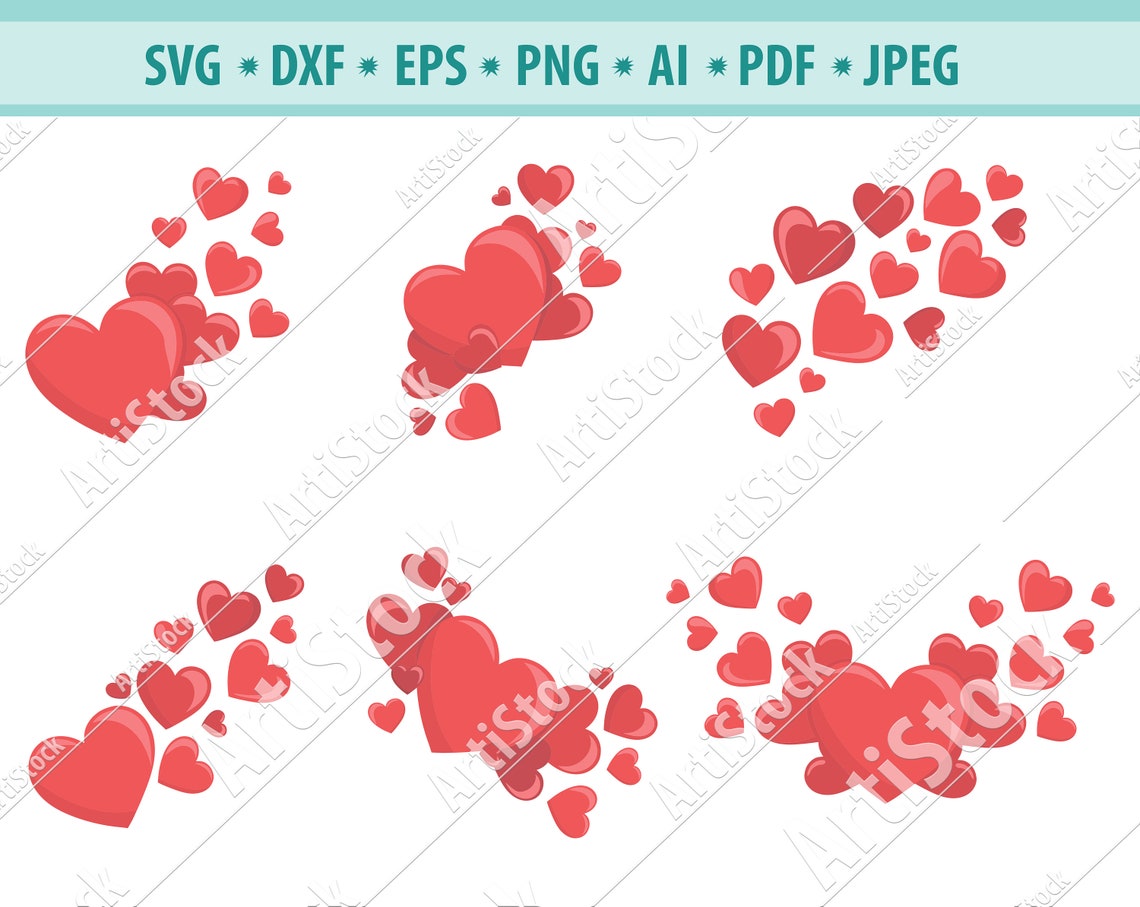 Heart Svg - Heart Clipart Svg - Heart Clipart - Heart Digital Clipart ...