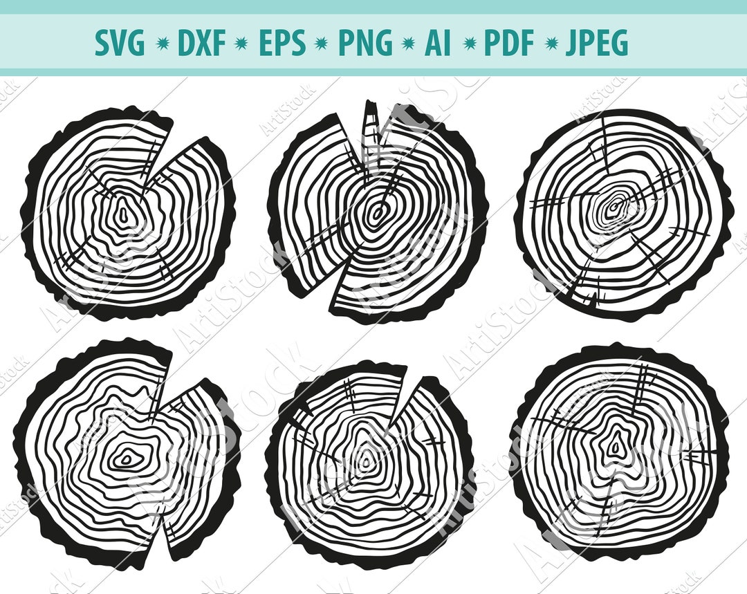 Tree Slice Slab , Trunk Stump Svg, Lumber Svg, Lumberjack Cutting File ...