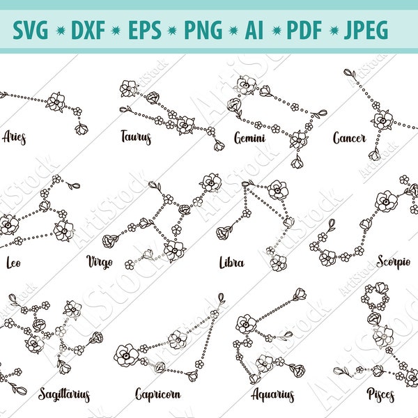 Constellation Svg - Etsy