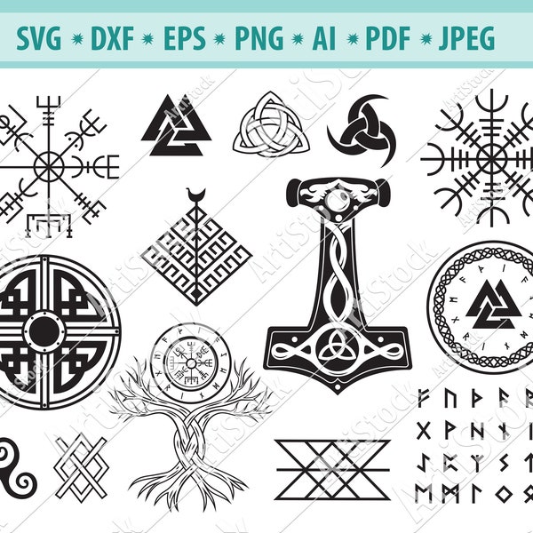 Mjolnir Svg - Etsy