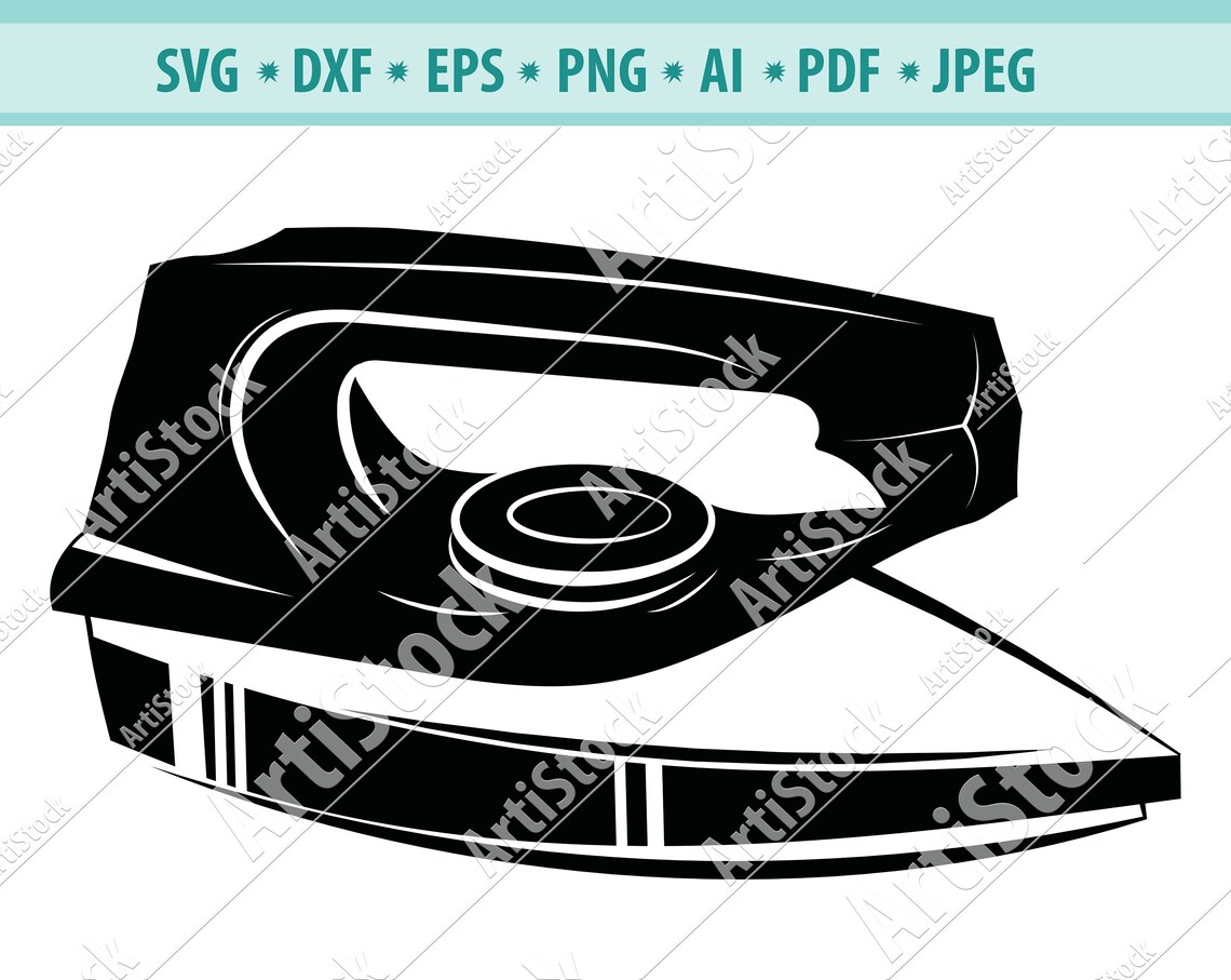 Iron Svg Iron Silhouette Svg Ironing Svg Iron Clipart Iron Svg - Etsy ...