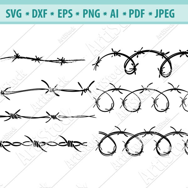 Barbed Wire Art - Etsy