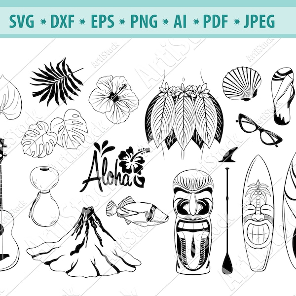 Hawaiian Ipu Svg - Etsy
