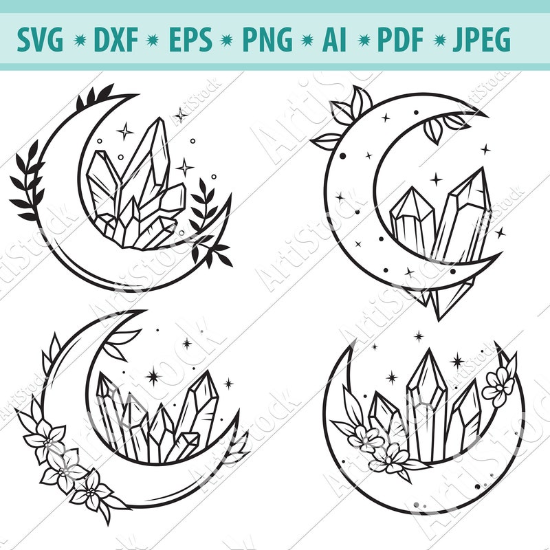 Moon Magic Svg - Etsy