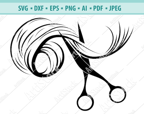 Barber Scissors Vector Png