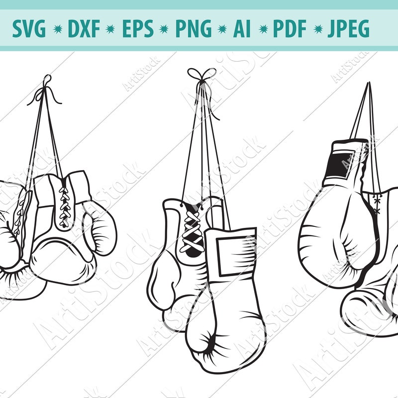 Boxing Svg - Etsy