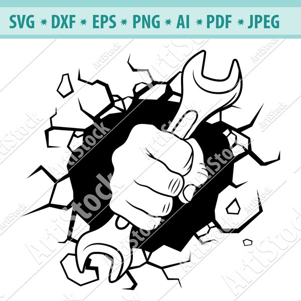Mechanic Svg - Etsy