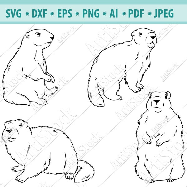 Woodchuck Svg - Etsy