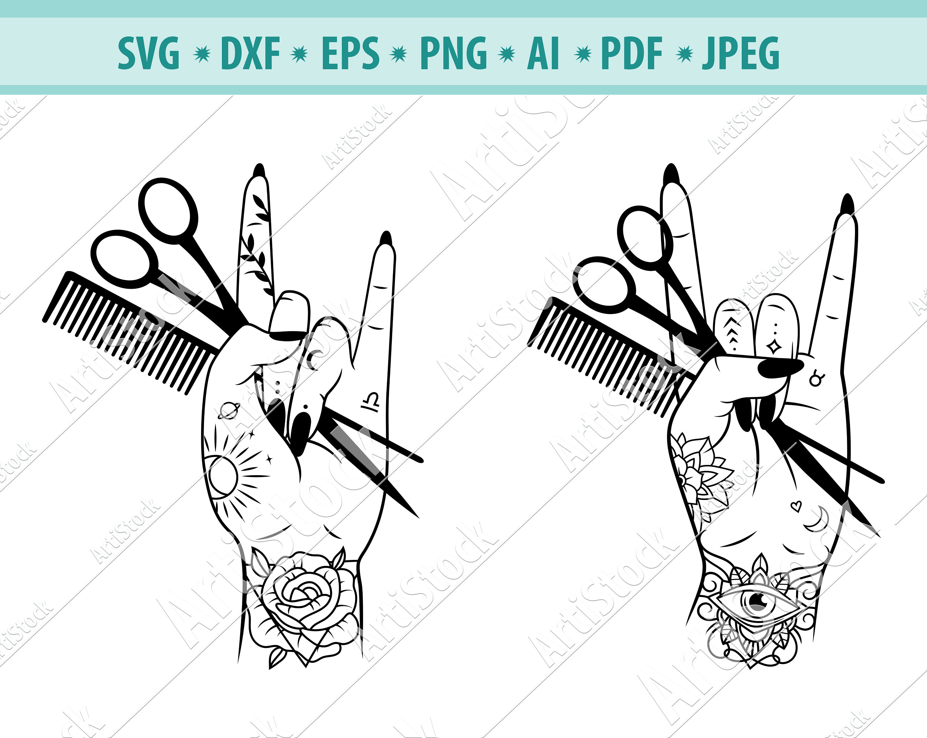 Stencil Hair Stylist at Mary Bilbo blog