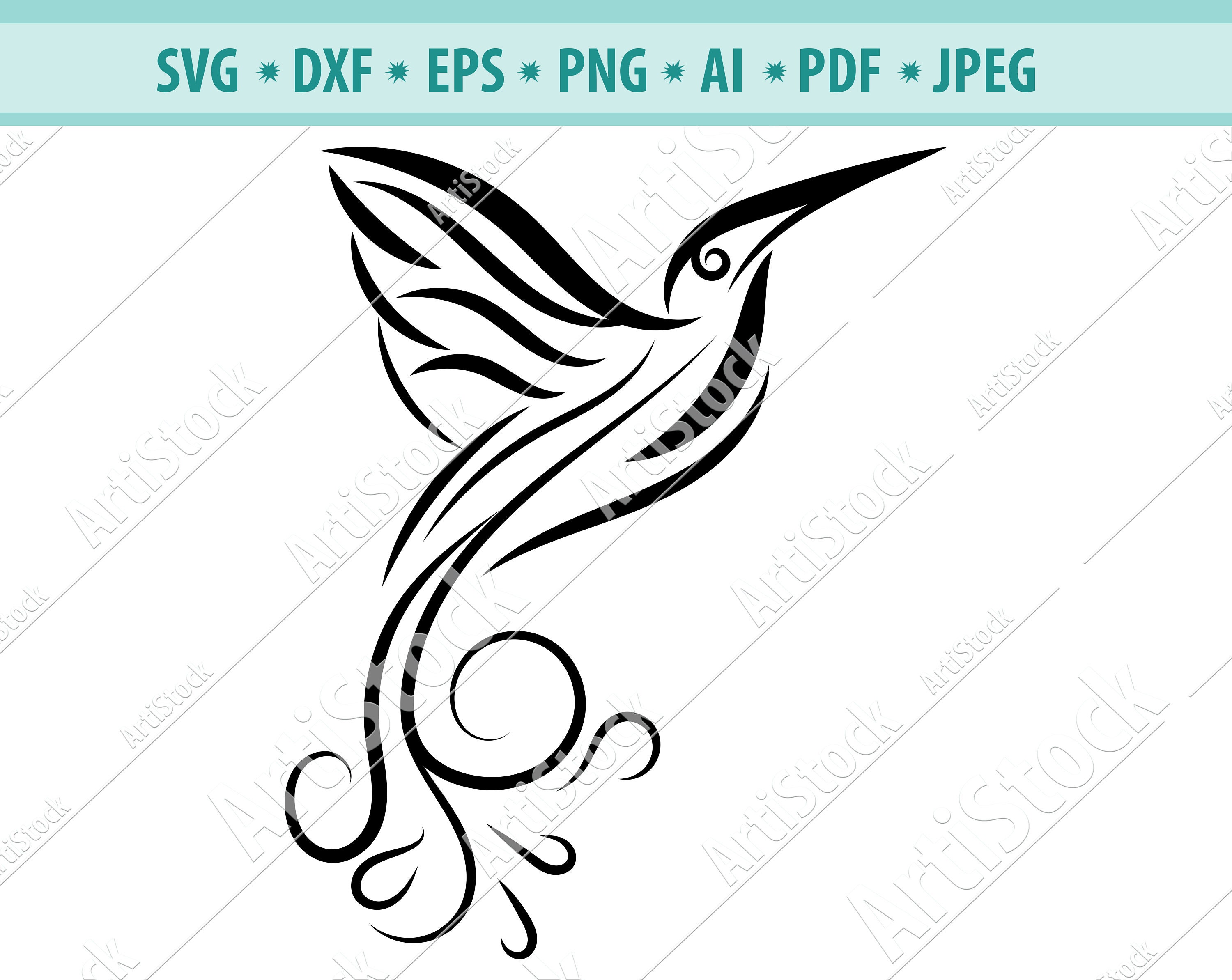 Hummingbird SVG File Hummingbird Wreath Svg File Hummingbird - Etsy