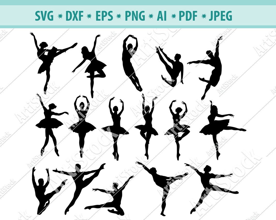 Ballet SVG Ballerina SVG Ballet Dancer Svg Ballet | Etsy