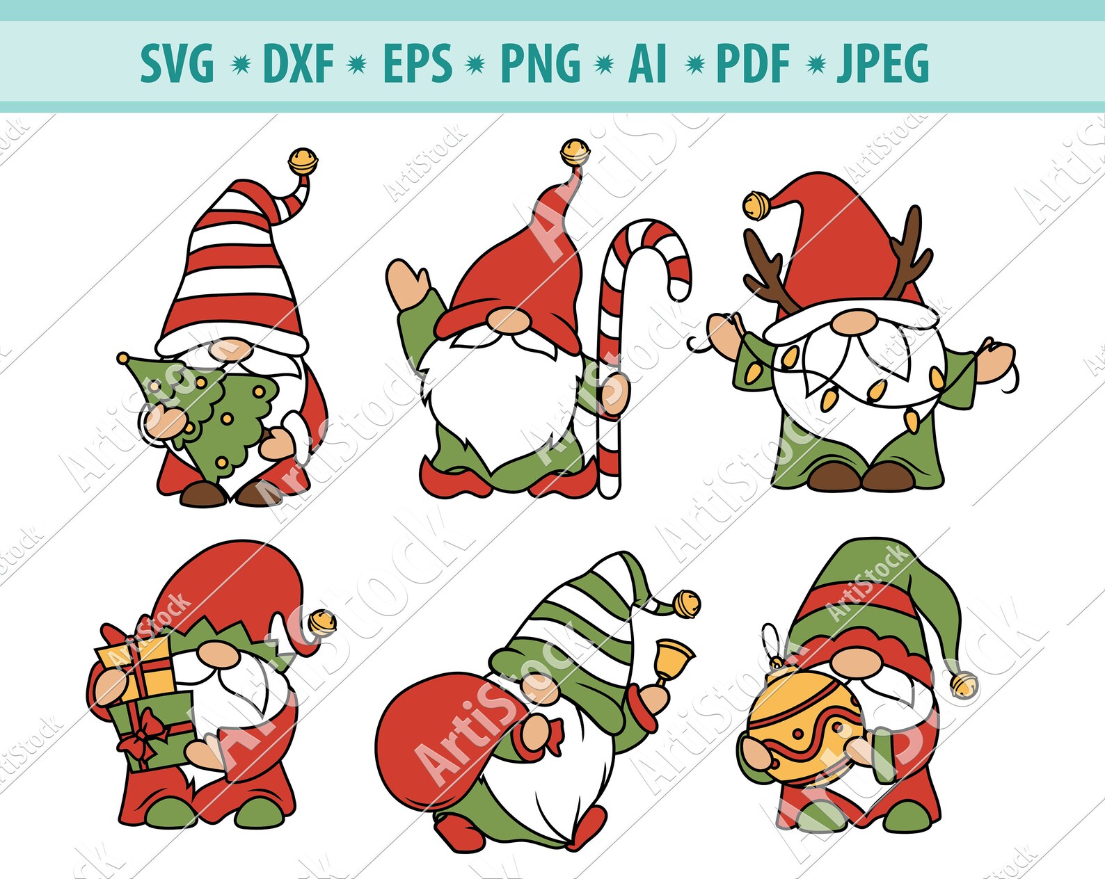 Gnome SVG, Cute Garden Gnome SVG, Nordic Gnome Svg, Gnome Clipart ...