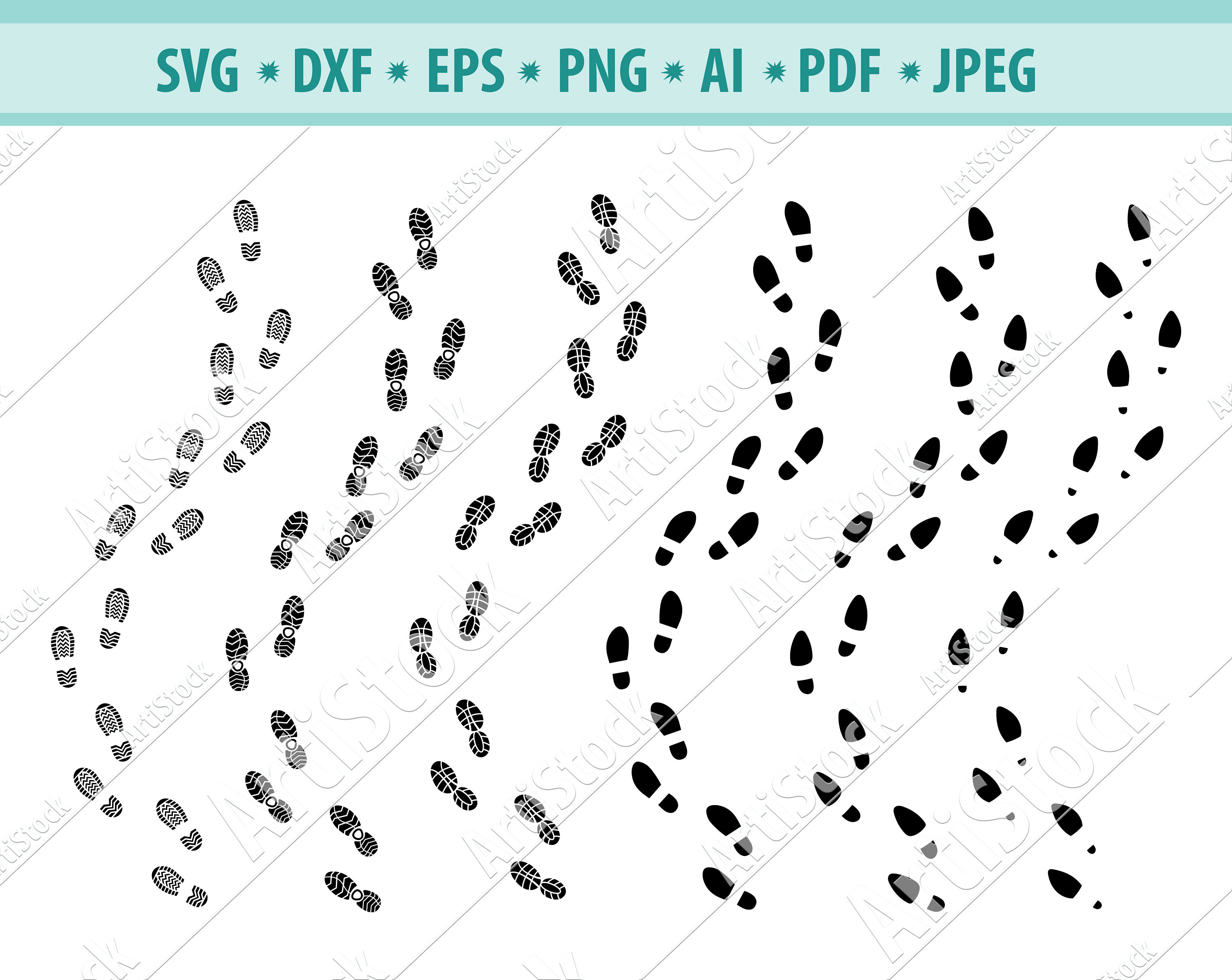 Shoes Prints Svg, Shoe Bottom Svg, Footprint Svg, Shoe Print Clipart ...