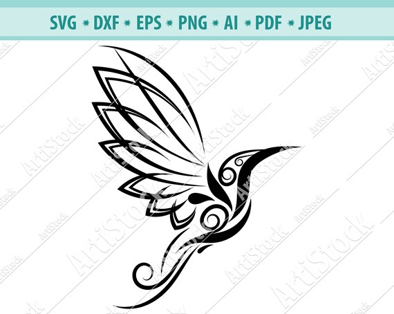 Archivo SVG colibrí archivo svg Hummingbird Wreath archivo - Etsy México