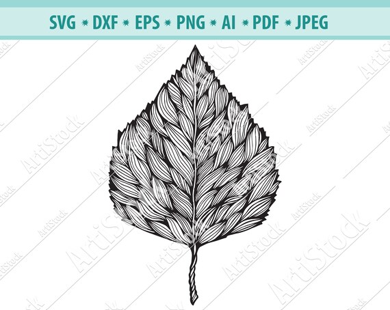 Leaf Svg Skeleton Leaf Cut File Leaf Clipart Leaf Png Leaf | Etsy