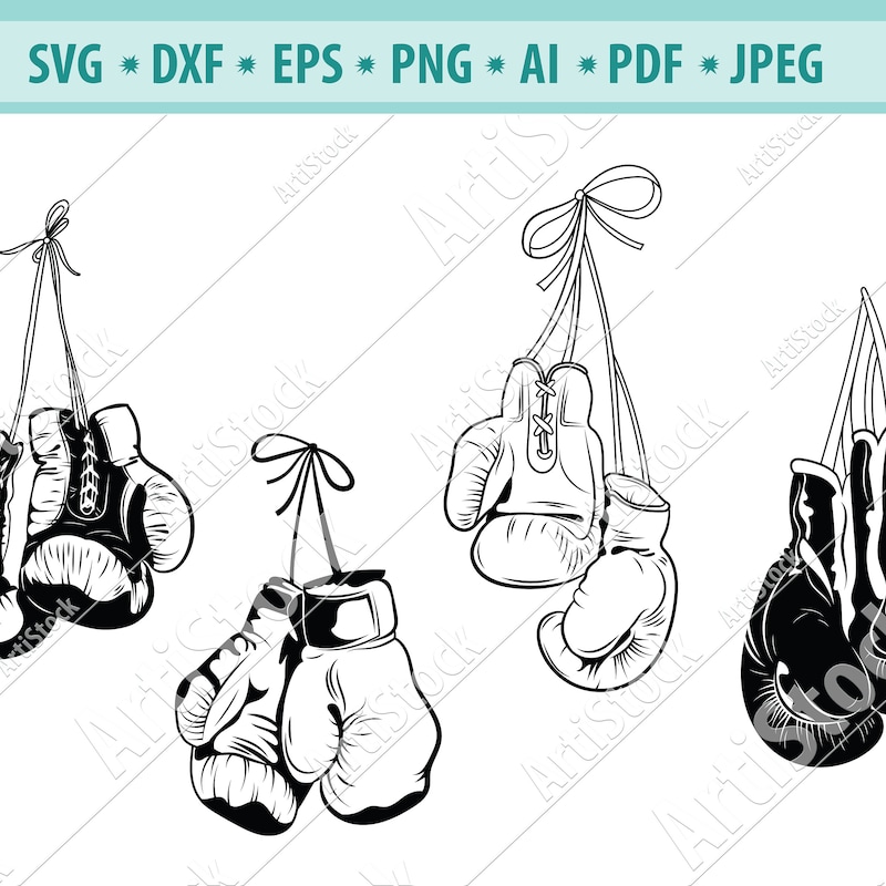 Boxing Svg - Etsy