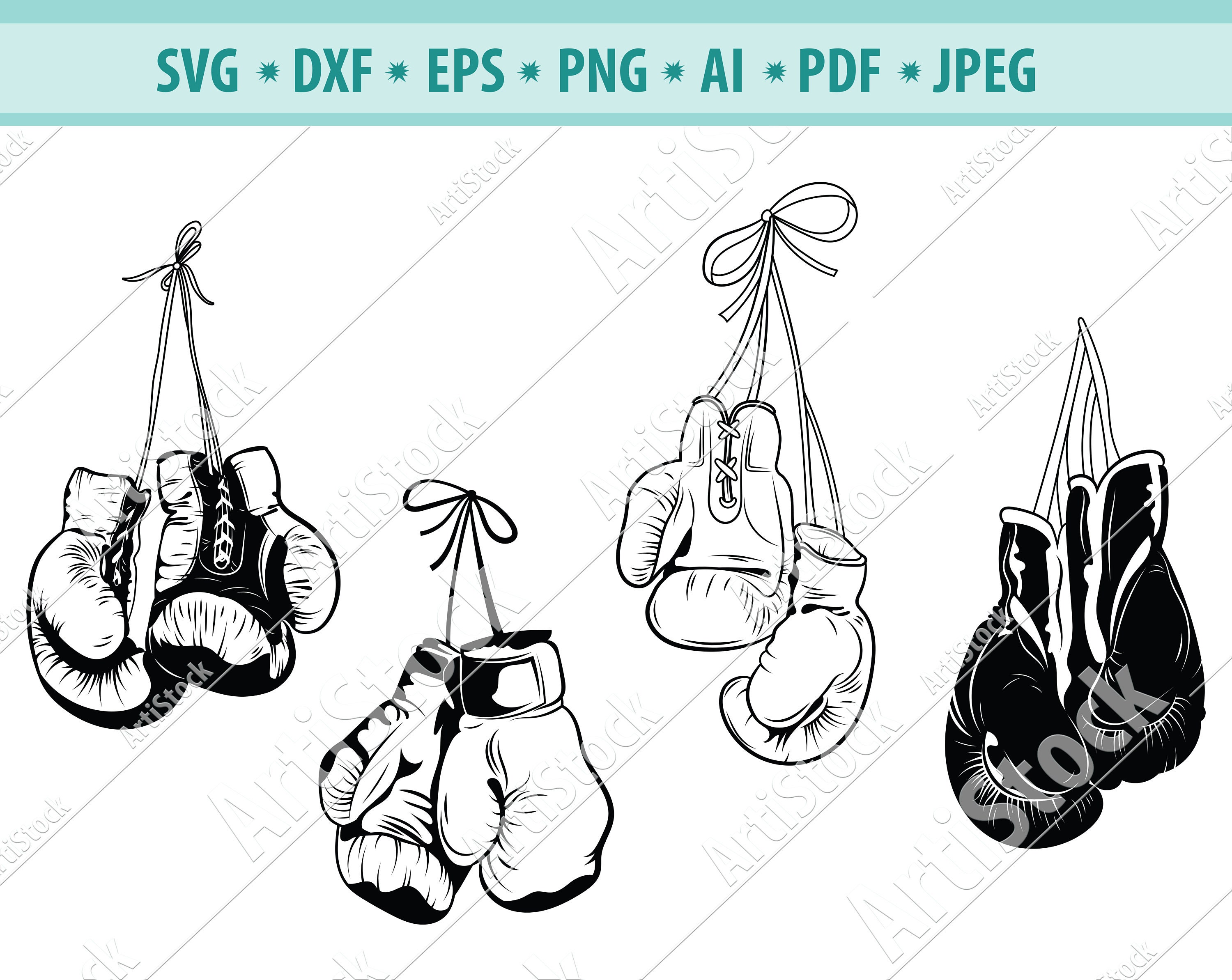 Materials Paper, Party & Kids Boxing Glove SVG glove svg boxing svg ...