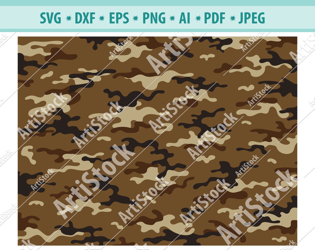 Camouflage Svg, Camouflage Patterns Svg, Green Camouflage Svg, Hunting ...