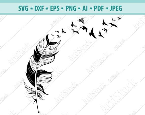 Memorial Feathers SVG Visual Arts Craft Supplies & Tools etna.com.pe