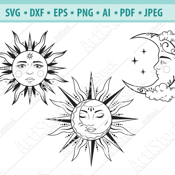 Moon Magic Svg - Etsy