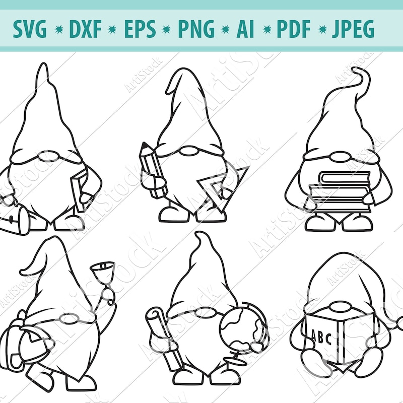 Free Gnome Svg - Etsy