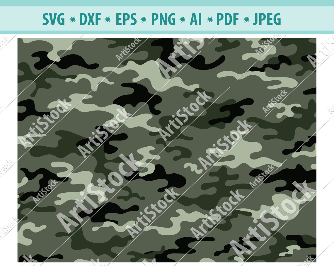Camouflage Svg Camouflage Patterns Svg Green Camouflage Svg - Etsy Hong ...