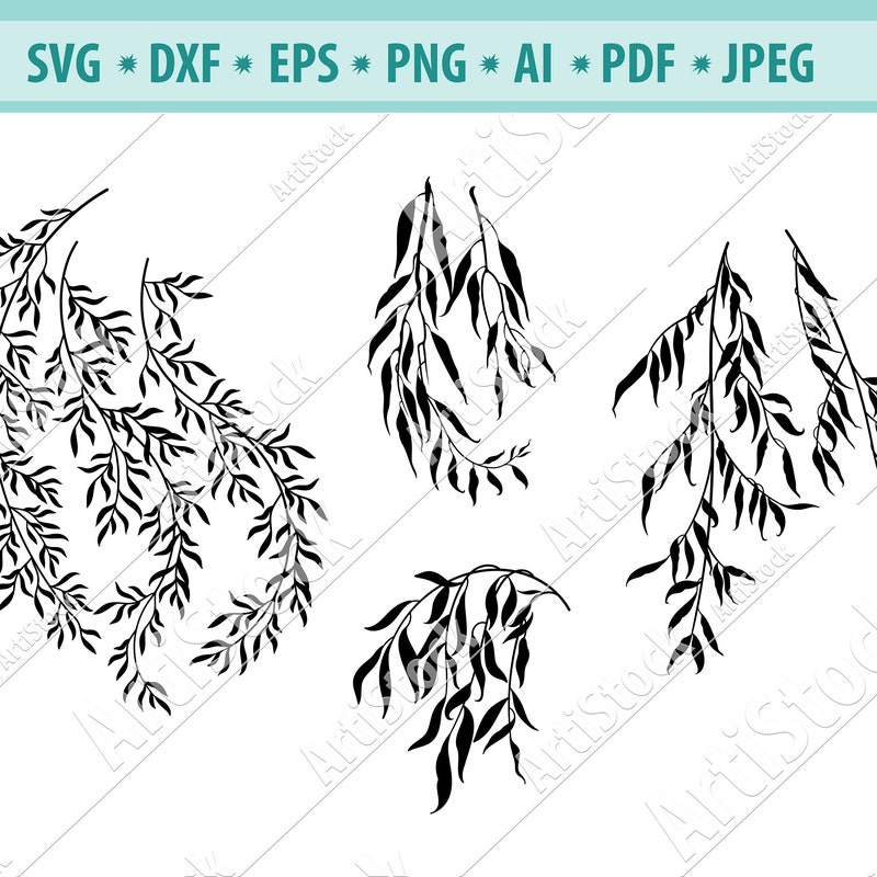 Willow Tree Svg - Etsy