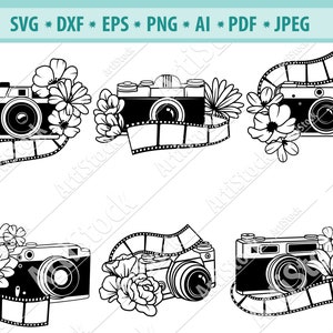 Camera SVG File Photography SVG Photographer Svg Photo Tape - Etsy